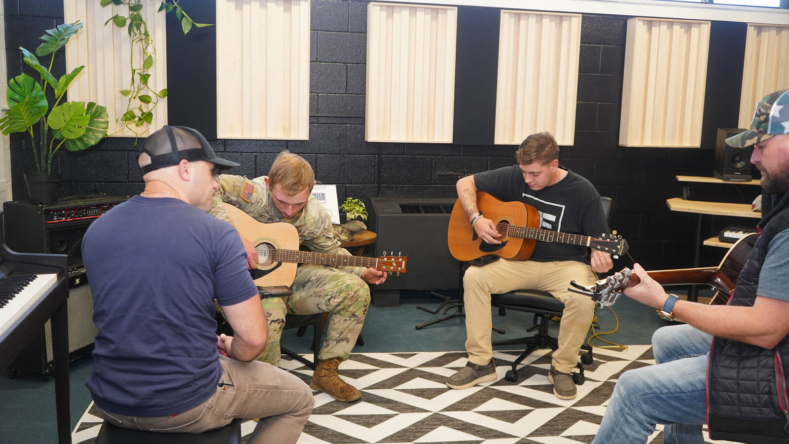 The Music is back at USO Fort Campbell • USO Fort Campbell & Nashville